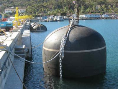 China 50Kpa 80Kpa Hydropneumatic Submarine Rubber Fender Dock Sling Type for sale