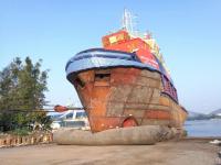 China Dockyard Slipway Ship Launching Airbag Durable Explosion Proof for sale