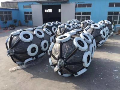 China Marine 1.5*3m Tire Marine Pneumatic Yokohama Fender Sheath Type for sale