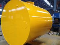 China Foam Filled Marine Floating And Steel Mooring Buoy With Chain Through for sale