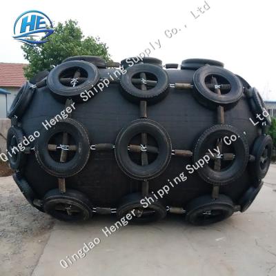 China 2.5*3.5m Ccs Bv Sgs Iso Authenticated Marine Rubber Fender For Dock And Ship for sale