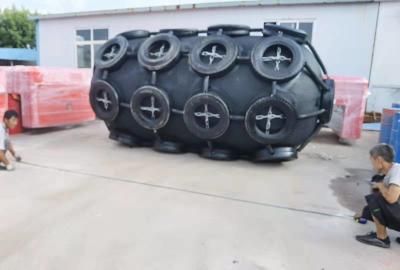 China Docking Boat Marine Pneumatic Rubber Fender Yokohama Type BV Certificated for sale