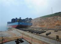 China Natural Rubber Boat Ship Launching Airbags D1.5*L10m Marine Rubber Airbag for sale