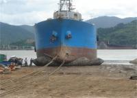 China High Pressure 1.5*14m Ship Launching Rubber Airbag 4-10 Layers for sale