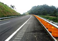 China Highway Traffic Safety Roller Barrier EVA Buckets Anti Crollision Function for sale