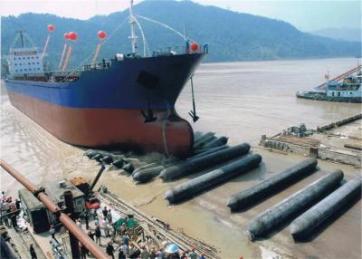 China Premium Marine Rubber Airbag with 4-12 Layer Synthetic Tire Cord, 0.8-3 M Diameter and Repair Kit for Ship Launching for sale