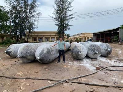China ISO14409 Standard Marine Rubber Airbag For Ship Launching And Landing for sale