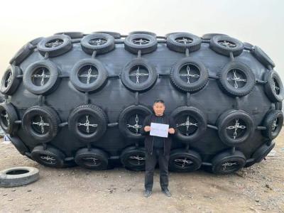 China Aricraft Tyres Chain Net Pneumatic Floating Fenders 50kpa 80kpa for sale
