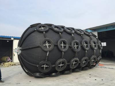 China ISO 17357 Certification Pneumatic Rubber Fender Rib Type Fender for sale