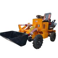 China None Hydraulic Pump Supported Backhoe Loader Mounted On Tractor For Advanced Work for sale