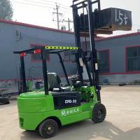 China Mini Portable Electric Stacker Forklift 3 Ton with 3 Wheel 60V Battery and AC Motor for sale