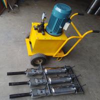 China AC Motor Driven Hydraulic Stone Splitting Machine for Heavy-Duty Rock Splitting for sale