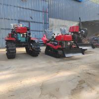 China 800 KG Diesel Crawler Rotary Tiller for Small-Scale Agricultural Operations for sale