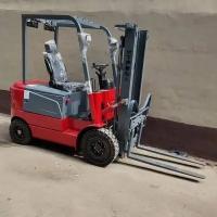 China Portable Electric Forklift Stacker with 3000kg Loading Capacity and 1070MM Fork Length for sale
