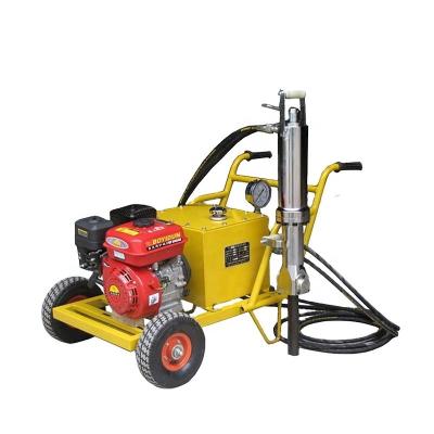China Rock Splitting Machine Hlsy-s90h Hydraulic Stone Splitter For Granite Block Splitting for sale
