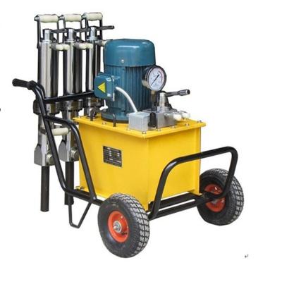 China Upgrade Your Stone Splitting Game with Darda Hydraulic Rock Splitter and 200KG Wedge for sale
