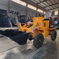 China Other Electric Mini Skid Steer Log Loader Tractor 3 Ton Wheel Loader with None Engine for sale