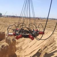 China Befocus Hydraulic System Pile Driver 1470 kg Electromechanical Rock Pile Breaker for sale
