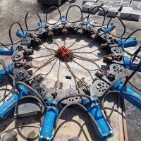 China Befocus Hydraulic System Pile Driver 1470 kg Electromechanical Rock Pile Breaker for sale