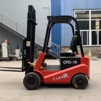 China Portable Electric Forklift in Food Beverage Shops Overall Dimensions 2000*1150*2150MM for sale