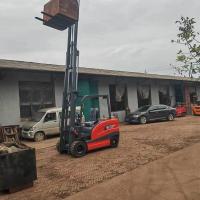 China 1.5 Ton Electric Forklift Material Handling Equipment with 3000kg Loading Capacity for sale