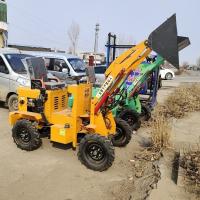 China CHANGCHAI Engine None Hydraulic Valve 18hp Diesel Mini Wheel Loader for Construction for sale
