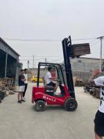 China Customer Demanded 2.5 ton 3.5 ton Full Electric Forklifts with Hydraulic Pallet Jack for sale
