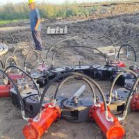 China Electromechanical Stone Hydraulic Piling Hammers Chisel 100 Mm for ≥10 Ton Excavators for sale