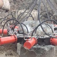 China 1470 kg Electromechanical Yantai Hydraulic Pile Breaker for Loader Excavator Source for sale
