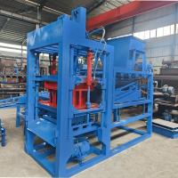 China CONCRETE Brick Raw Material Qt10-15 Fully Automatic Cement Block Brick Making Machine for sale
