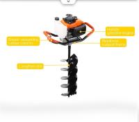 China Easy to Hand Soil Digging Machine with Customized Drill Earth Auger of 0.5-2.5m Length for sale