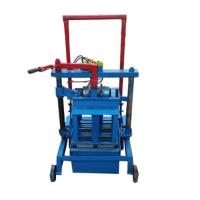 China Full Automatic Concrete Cement Paving Stock Block Brick Making Machine in Middle East for sale