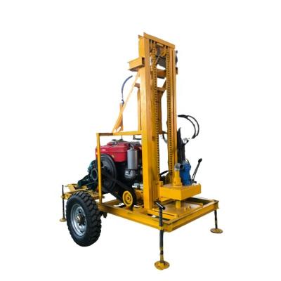China Electric Engine 50mm Drilling Diameter 100 600 Meters Water Well Drilling Rig Machine for sale