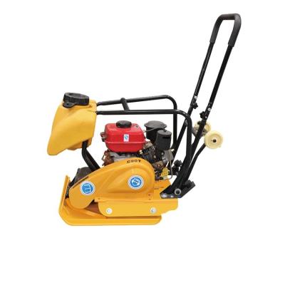China Ground Compaction Electric Vibrating Plate Compactor with Centrifugal Force of 50KN for sale