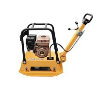China Ground Compaction Electric Vibrating Plate Compactor with Centrifugal Force of 50KN for sale