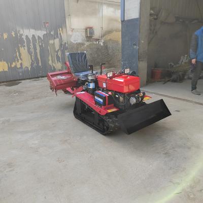 China Rid-on Model Rotary Tiller with Disel Engine Type and Excellent Performance for sale