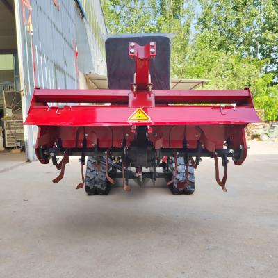 China Rotary Tiller Crawler Tractor for Agricultural Farm Equipment and 1200mm Working Width for sale