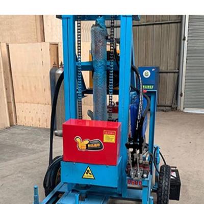 China Versatile Applications Diesel Hydraulic Borehole Water Well Drilling Rig 180m Lift Height for sale