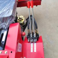 China Disel Engine Crawler Bulldozer Agricultural Rid-on Rotary Tiller for Soil Preparation for sale