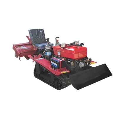 China 35hp 38hp Diesel Engine Farm Cultivator with Multifunctional Rotary Tiller Attachments for sale