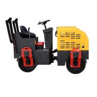 China 7.5 KW 1 Ton 2 Ton 3 Ton 4 Ton 5 Ton Diesel Gasoline Hydraulic Vibrating Tandem Asphalt Compactor Road Roller for sale