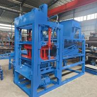 China 75KN Vibration Block Moulding Cement Brick Making Machine for Brick Production Line for sale