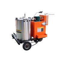 China Hand Push Road Marking Machine with Glass Beads Dispenser Line Thickness 1-2 mm 3.2 for sale