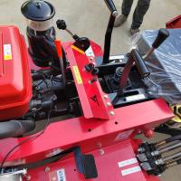 China Agricultural Orchard Rotary Tiller Tractor With Rubber Crawler Cultivator Tractor for sale