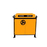 China Physical Way Steel Bar Surface Rust Cleaning Thread Round Steel Polishing Machine for sale