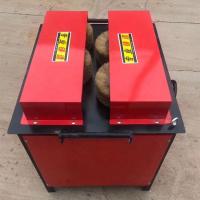 China Physical Way Steel Bar Surface Rust Cleaning Thread Round Steel Polishing Machine for sale