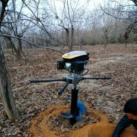China Powerful Cma7300 Gasoline Earth Auger Drill Digging Tool 2-stroke 63cc Petrol Engine for sale