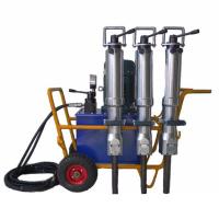 China 500-750mm Drilling Depth 200KG Weight Manual Rock Splitting Tool Hydraulic Stone Splitter Machine for sale