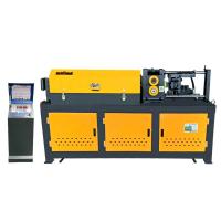China Wire Rod Straightening Rebar Blade Cutting Machine with Automatic Control System for sale
