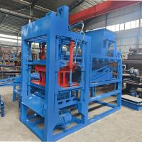 China Automatic Hollow Brick Concrete Block Making Machine for Customization/1set Free Mould for sale
